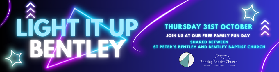 We're excited to be working alongside St Peter's Bentley to host 'LIGHT ...
